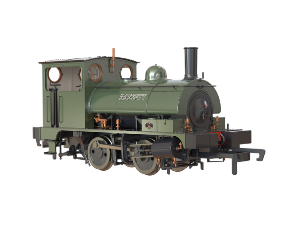 Clark Railworks OO Gauge C1023 L&Y Class 21 Pug, Mowlems, Bottle Green
