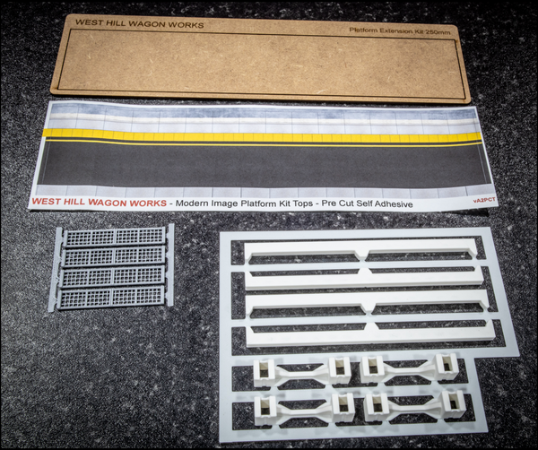 DCC Concepts OO Modern Station Platform Extension Kit - Clark Railworks