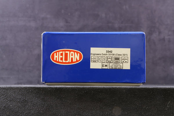 Heljan OO 3342 Class 33/1 33108 in BR Engineering 'Dutch' Livery ...