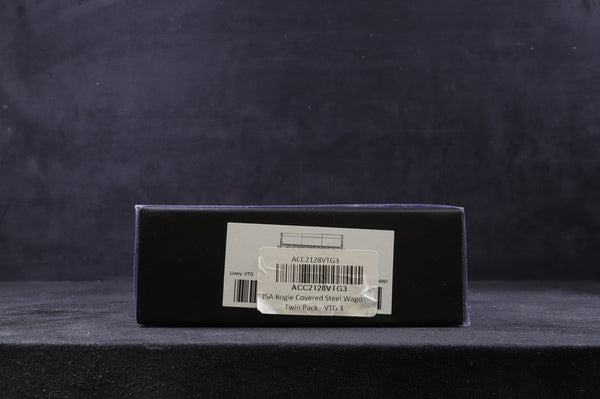 Accurascale OO ACC2128VTG3 JSA Bogie Covered Steel Wagon Twin Pack ...