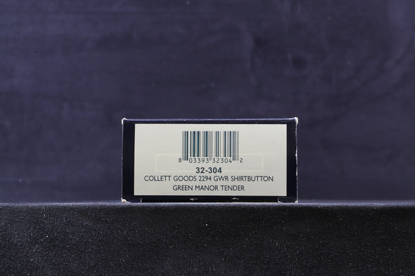 Bachmann OO 32-304 Collett Goods '2294' GWR Shirtbutton Green Manor Te ...