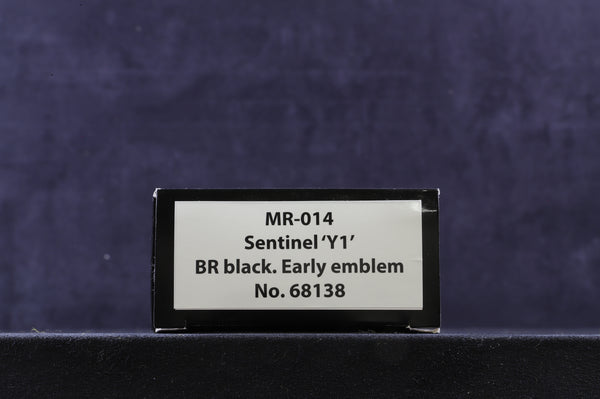 Model Rail OO MR-014 Sentinel Y1 Steam Shunter 68138 in BR Black with ...