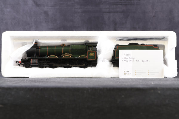Bachmann OO 32-000DC Hall Class '5927' 'Guild Hall' BR Green L/C Hawks ...