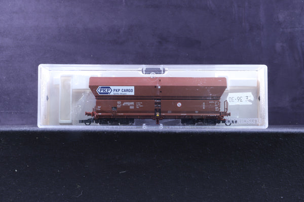 Fleischmann/Roco HO Rake of 5 Hopper/Steel Wagons in Assorted Continen ...