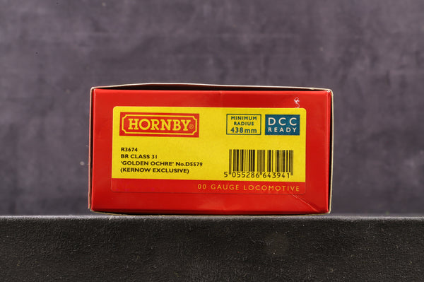 Hornby OO R3674 Class 31 D5579 in Brush 'Golden Ochre' Livery (KMRC Ex ...