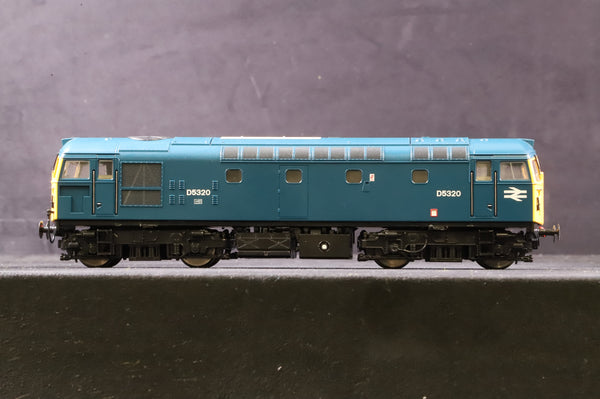Heljan OO 2606 Class 26 BRCW Sulzer Diesel 'D5320' BR Blue Full Yellow ...