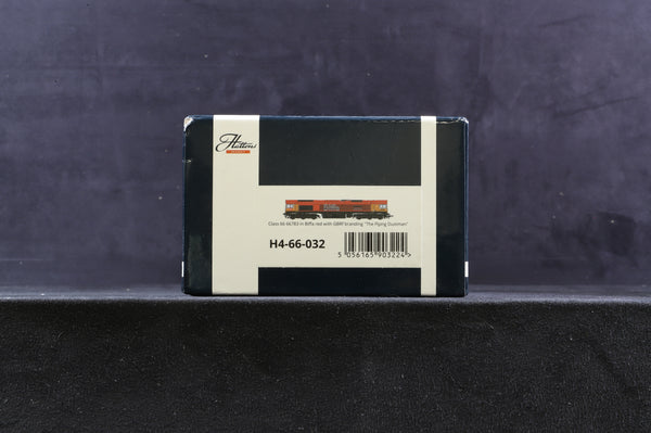Hattons OO H4-66-032 Class 66 '66783' Biffa Red GBRf Branding 'The Fly ...