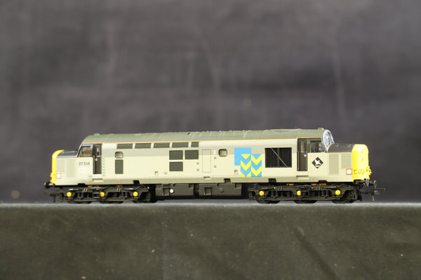 Bachmann OO Class 37/5 '37514' Railfreight Metals Sector Livery w/Flus ...
