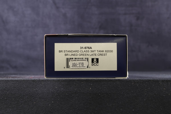 Bachmann OO 31-976A BR Standard Class 3MT Tank '82039' BR Lined Green ...