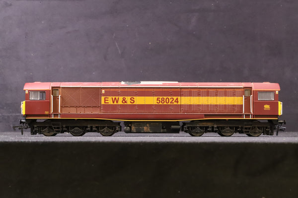 WORKSHOP Heljan OO 5807 Class 58 Diesel '58024' EWS Weathered - Clark ...