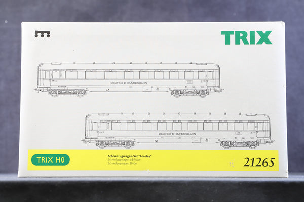 Trix HO 21265 Schnellzugwagen-Set 'Loreley' - Clark Railworks