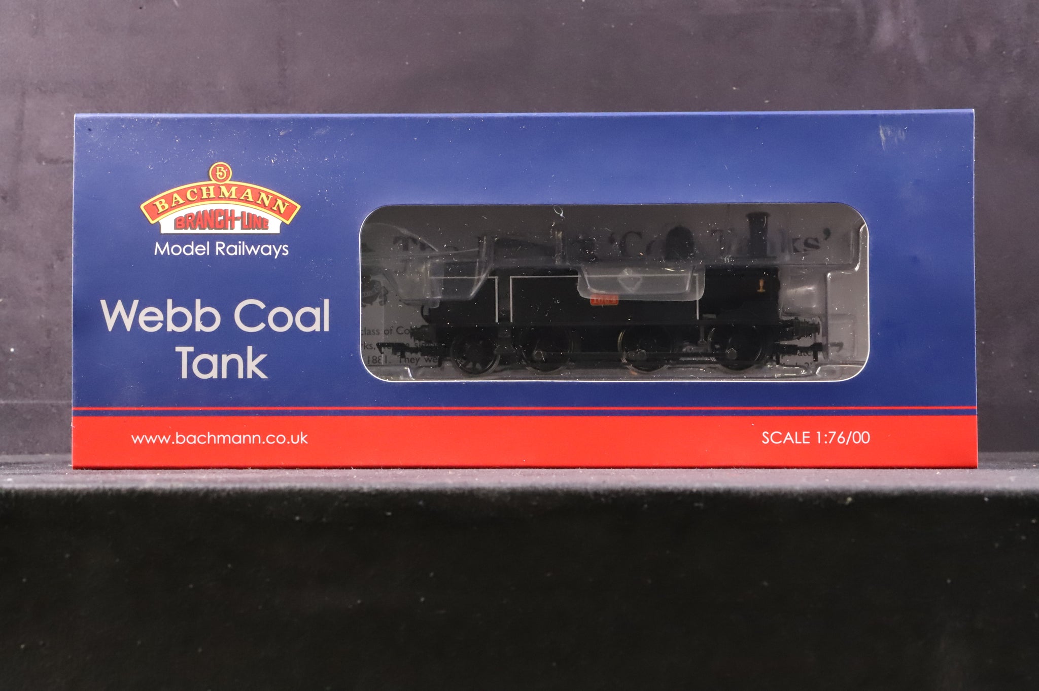 Bachmann OO 35-050 Webb Coal Tank No.1054 in LNWR Plain Black - Clark ...