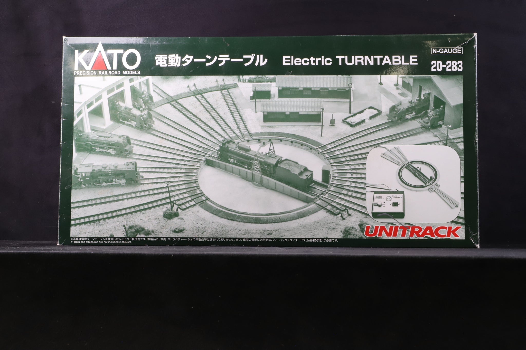 Kato N 20-283 Unitrack Electric Turntable - Clark Railworks