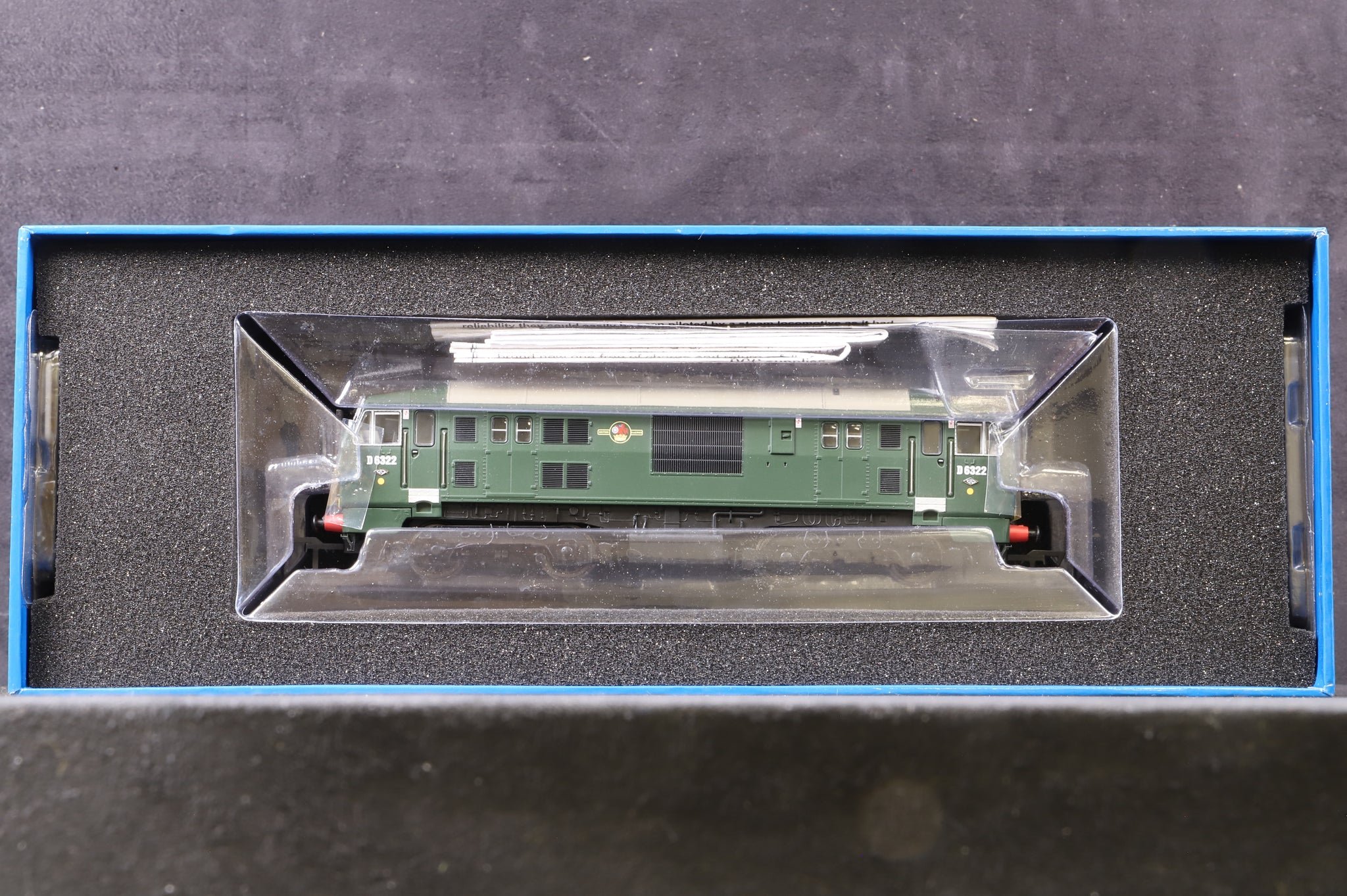 Dapol OO 4D-012-009 Class 22 D6322 in BR Green with Yellow Warning Pan ...