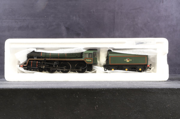 Bachmann OO 32-504 Standard class 5MT 73014 & BR1 tender in BR green w ...