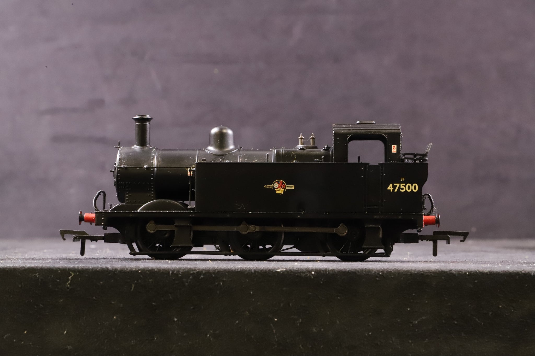 Bachmann OO 32-232 Class 3F Jinty 47500 in BR Black w/ Late Crests ...
