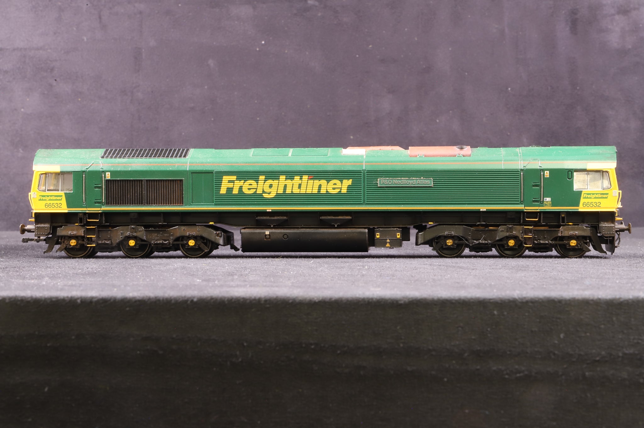 Bachmann OO 32-732 Class 66 '66532' 'P & O Nedlloyd Atlas' Freightline ...