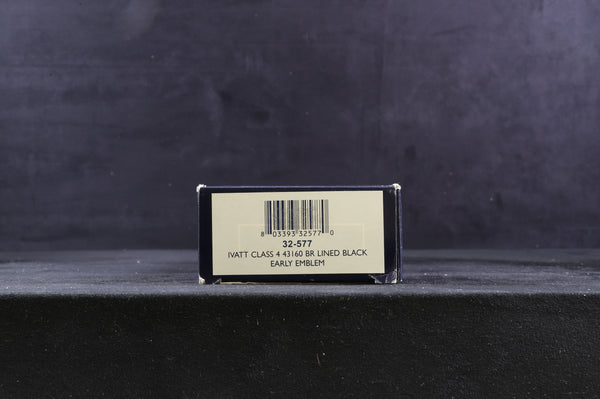 Bachmann OO 32-577 Ivatt Class 4MT 2-6-0 43160 in BR lined black with ...