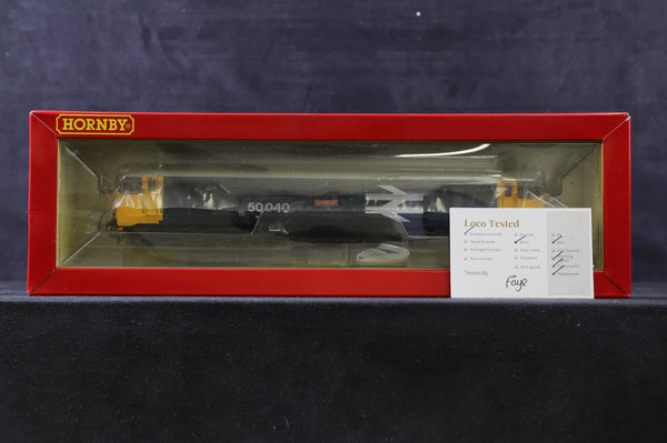 Hornby OO R3653 BR Co-Co Class 50 '50040' 'Leviathan' BR Large Logo Bl ...