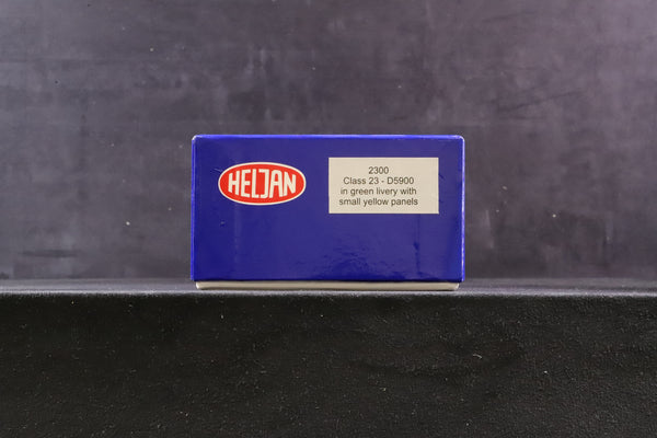Heljan OO 2300 Class 23 'Baby Deltic' 'D5900' BR Green Small Yellow Pa ...