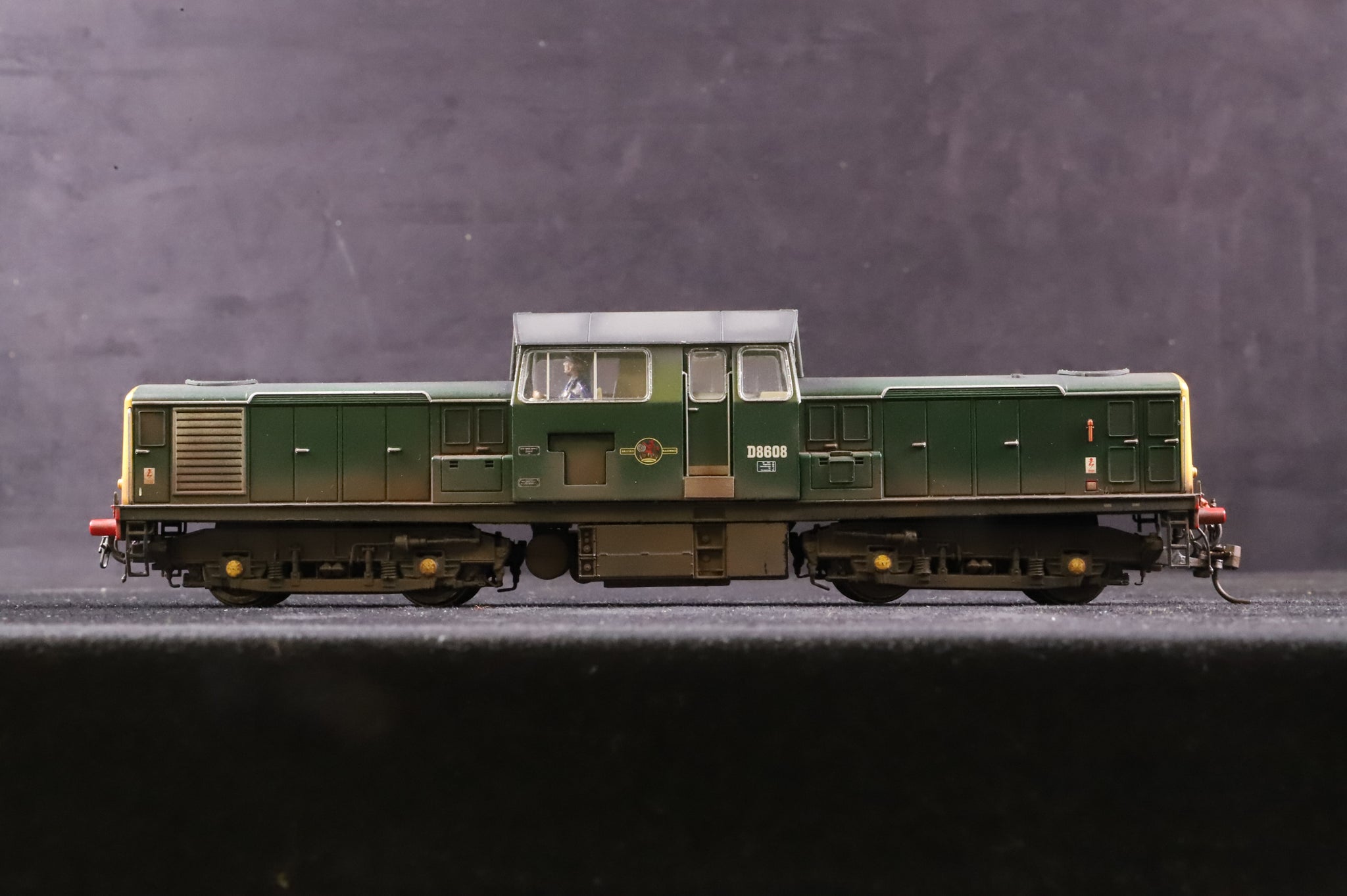 Heljan OO 1717 Class 17 D8608 in BR Green w/ FYE - Weathered - Clark ...