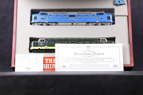 Bachmann OO 32-534NRM Class 55 Deltics Prototype Deltic DP1 & D9002 Lt ...