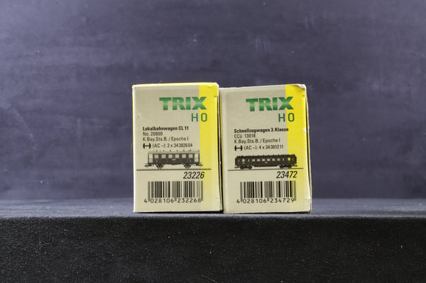 Trix HO 23226 Lokalbahnwagen CL11 No.20800 K.Bay.Sts.B/Ep.I - Clark ...