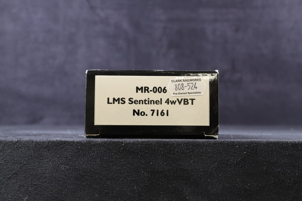 Model Rail OO MR-006 Y1/3 Class Sentinel 4wVBT 7161 in LMS black ...