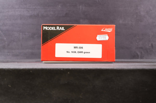 Model Rail OO MR-306 OO 0-6-0PT Class 16xx '1638' pannier GWR Green - Clark Railworks