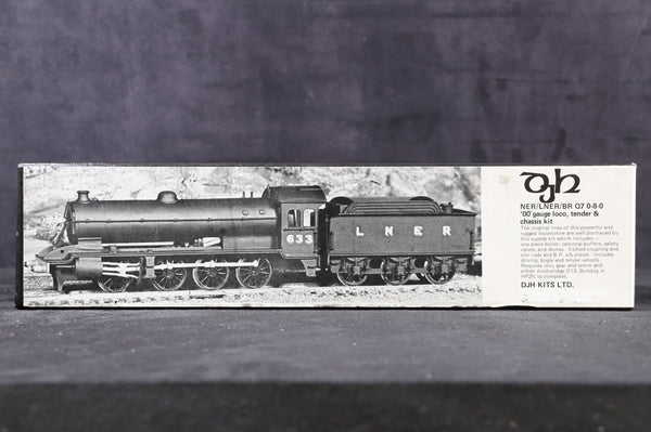 DJH OO NER/ LNER/ BR Q7 0-8-0 Steam Locomotive Kit - Clark Railworks