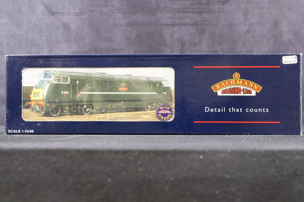 Bachmann OO 32-058 Class 42 Warship Diesel 'Grenville' BR Green Weathe ...
