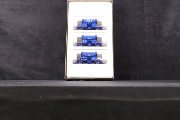 Roco HO 44037 Pack Of Three Self-Unloading Limestone Wagons NS - Clark ...