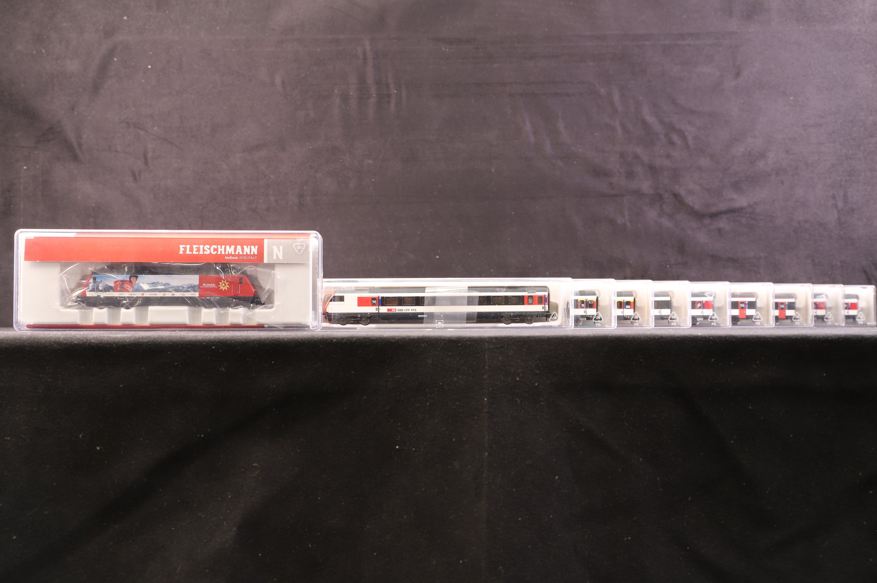 Model Trains, locomotives, coaches and rolling stock