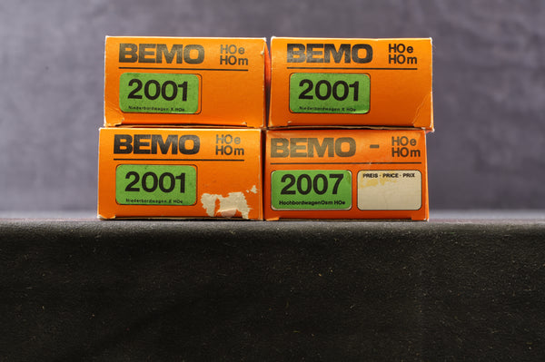 Bemo HOe Rake Of 4 DB Wagons Inc. 2001 & 2007 - Clark Railworks