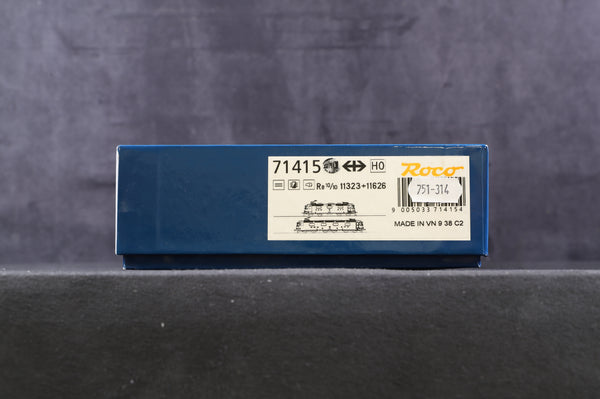Roco HO 71415 SBB RE10/10 11323/626 Electric Double Unit DCC Sound ...