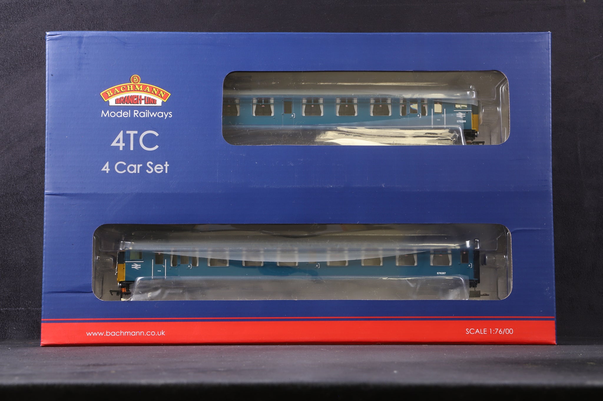 Bachmann OO 32-644Z Class 438 4TC Unit 410 BR Premier Charter Blue Exc - Clark Railworks