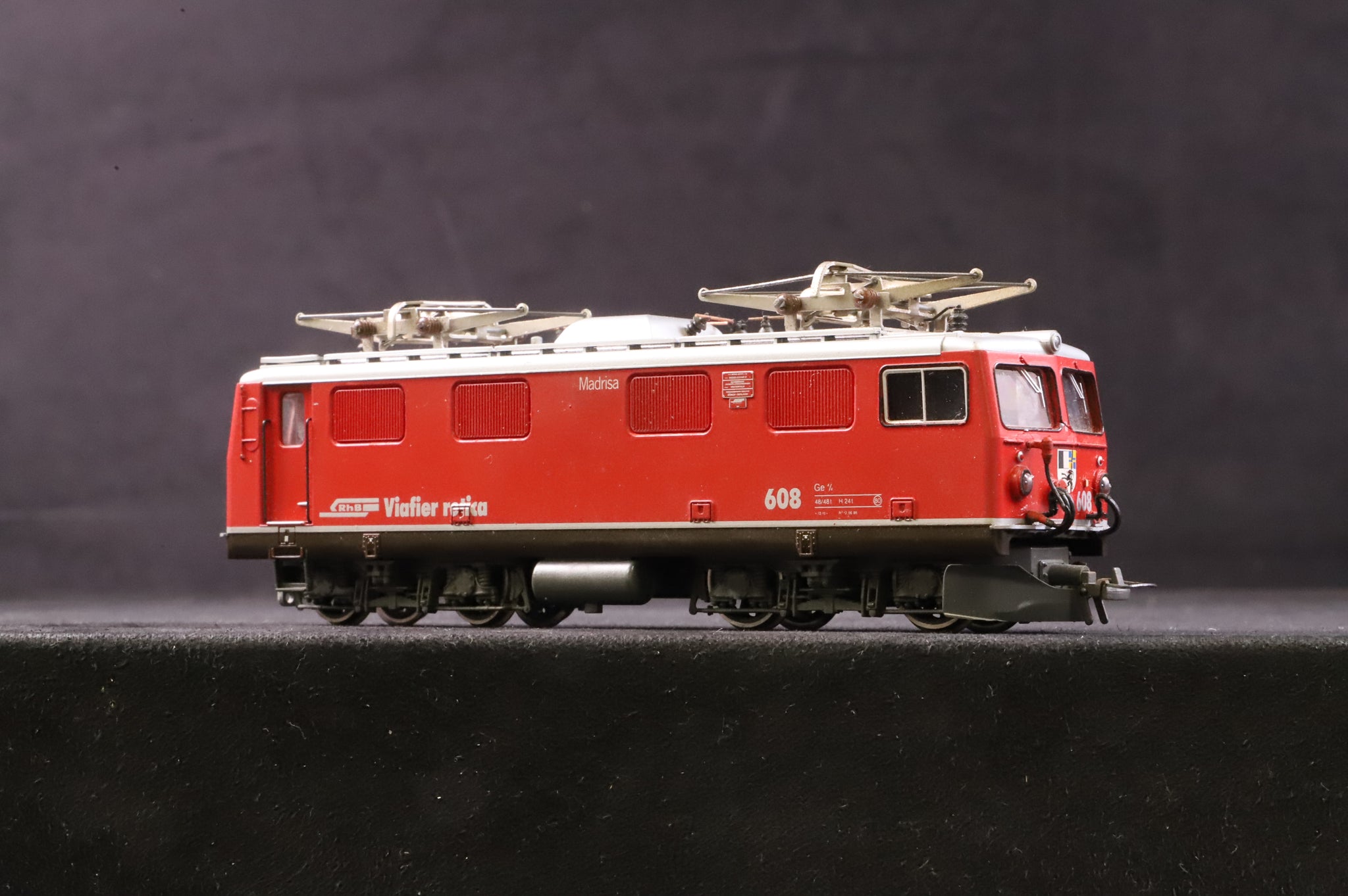 Bemo HOm RhB Ge 4/4 '608' Electric Locomotive - Clark Railworks