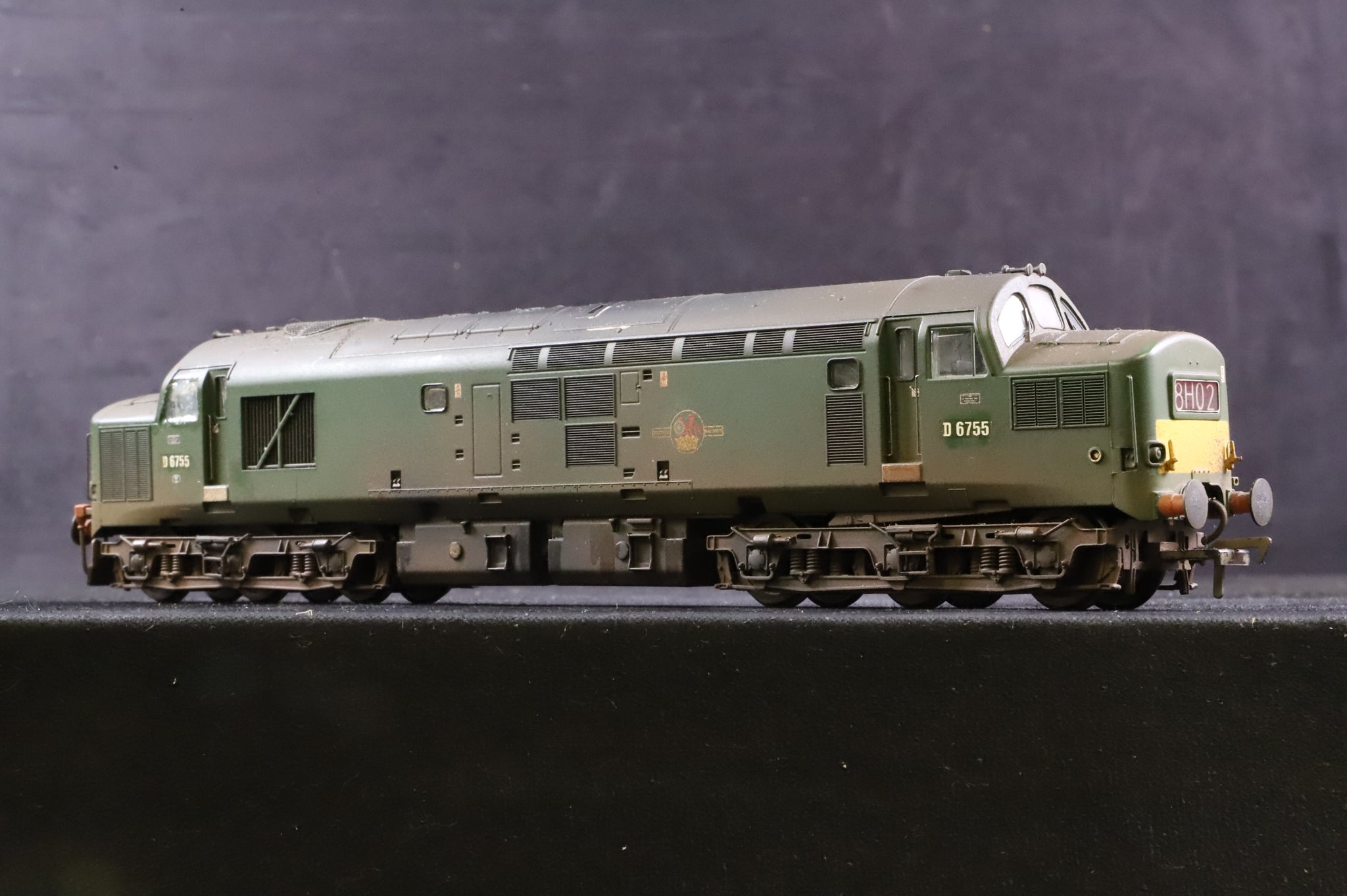 Bachmann OO 32-778 Class 37/0 'D6755' BR Green Centre Head Code Weathe ...
