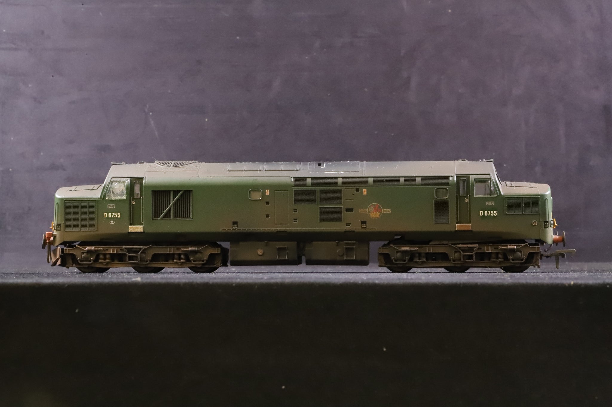 Bachmann OO 32-778 Class 37/0 'D6755' BR Green Centre Head Code Weathe ...
