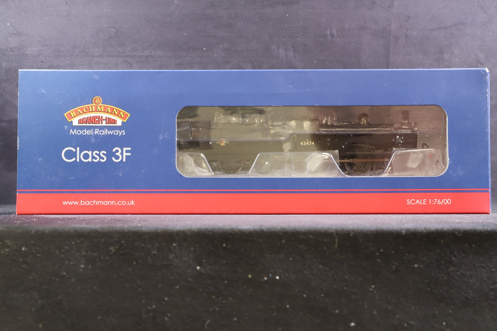 Bachmann OO 31-625 Class 3F 0-6-0 43474 in BR Black with late crest ...