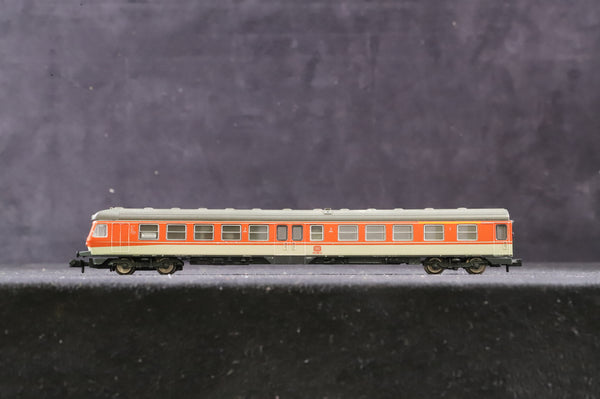 Fleischmann N Gauge 7430 DB 614 DMU in DB Red and White - Clark Railworks