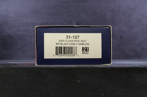 Bachmann OO 31-127 3000 Class ROD '3023' BR Black E/Emblem - Clark ...