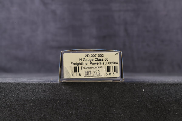 Dapol N 2D-007-002 Class 66 '66504' Powerhaul - Clark Railworks