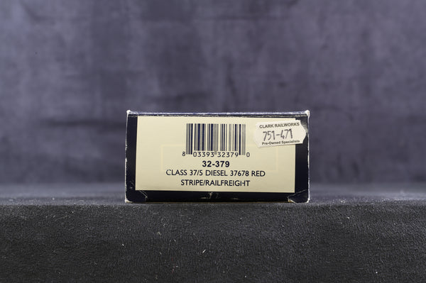 Bachmann OO 32-379 Class 37/5 '37678' Red Stripe Railfreight - Clark ...