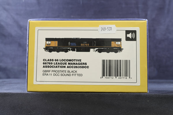 Accurascale OO ACC2635DCC Class 66 '66769' League Managers Association ...
