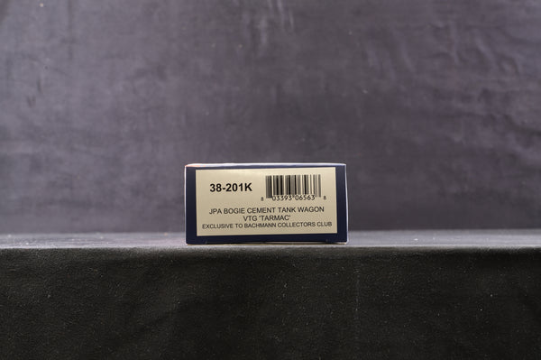 Bachmann OO 38-201K JPA Bogie Cement Tank Wagon VTG 'Tarmac', Bachmann ...