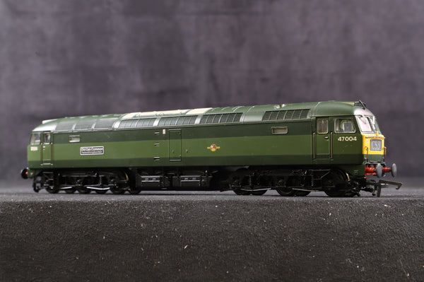 Bachmann OO Class 47 '47004' BR Green L/C Renamed & Renumbered - Clark ...