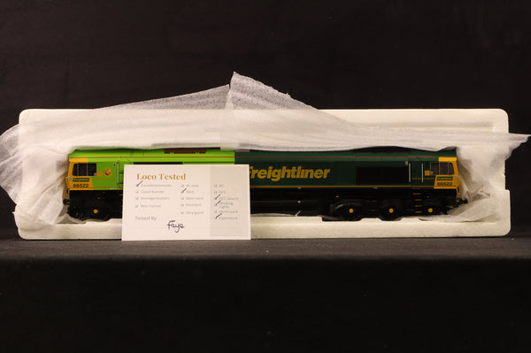 Bachmann OO 32-726DS Class 66 66522 in Freightliner/Shanks Livery - DC ...