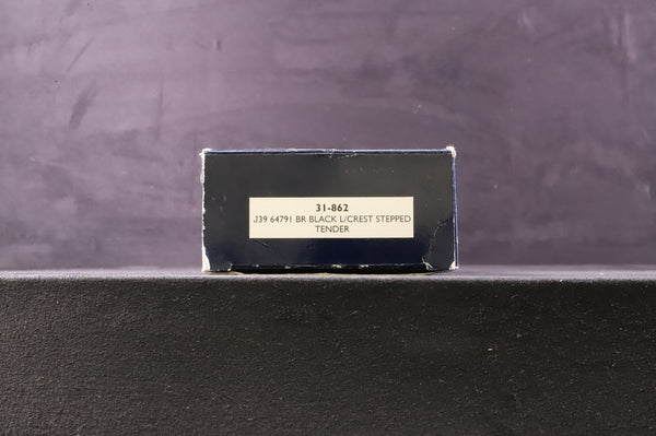 Bachmann OO 31-862 Class J39 '64791' BR Black L/C Stepped Tender ...