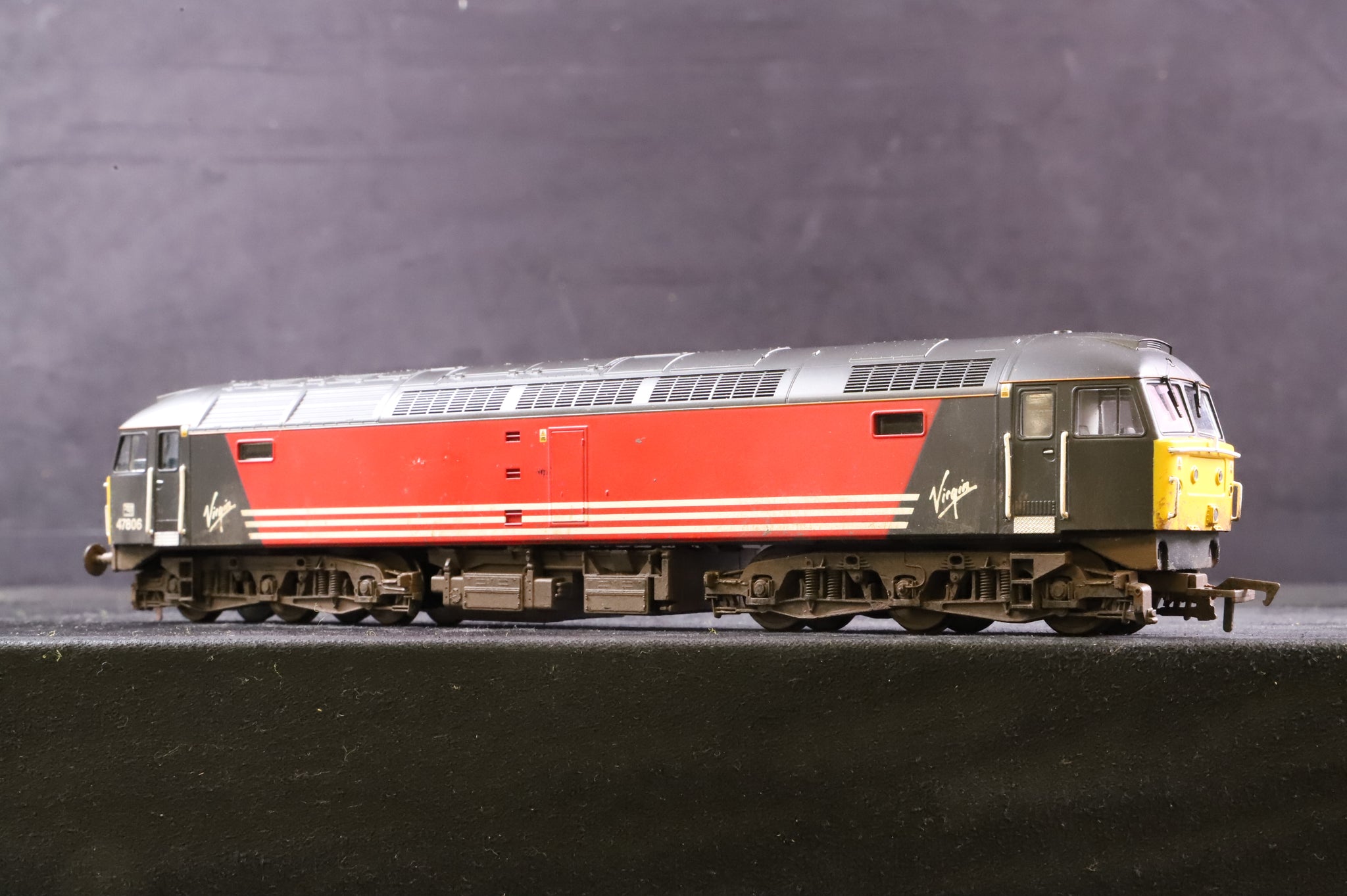 WORKSHOP Heljan OO Class 47 '47 806' Virgin Livery, Weathered, Non Run ...